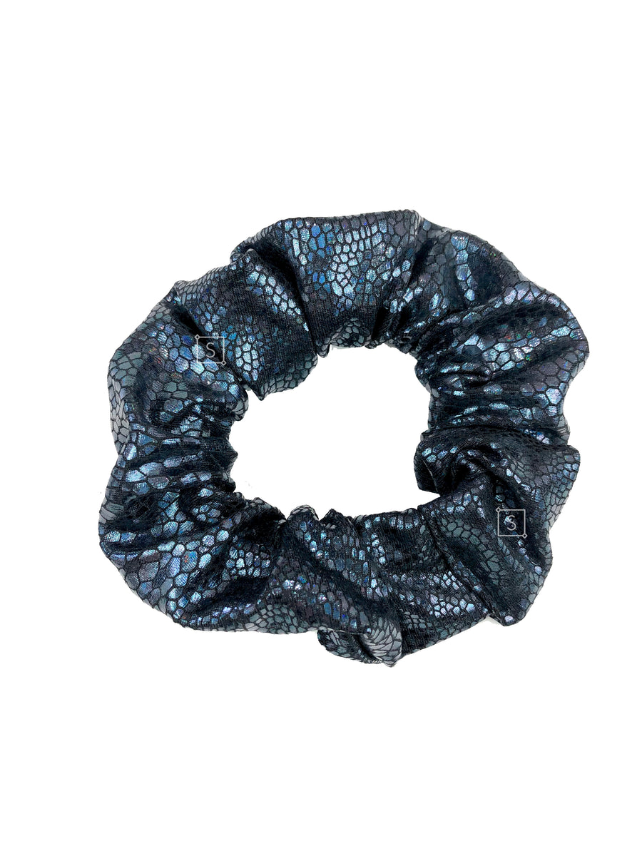 Iridescent Snake Skin Scrunchie by Stinnys