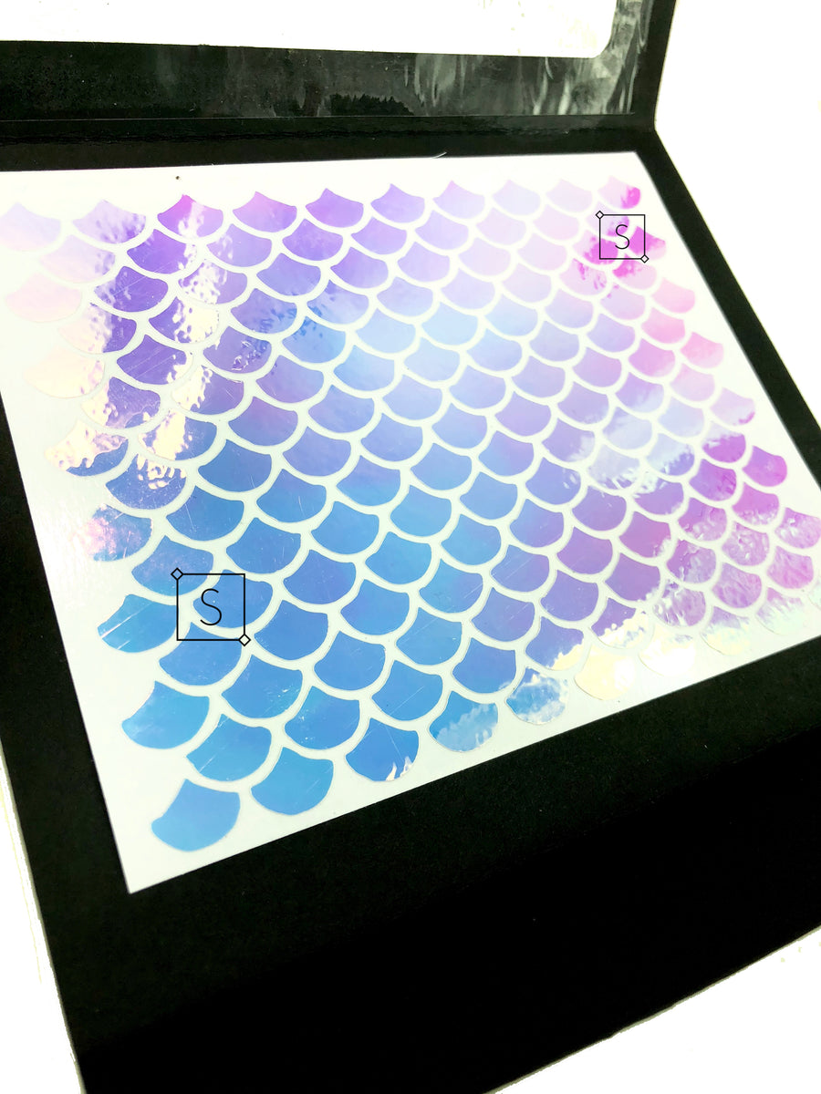 Mermaid Scales Body And Face Stickers by Stinnys